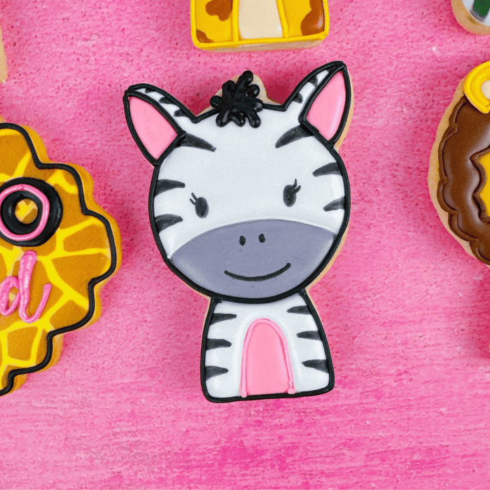 Zebra Cookie Cutter — The Cookie Countess